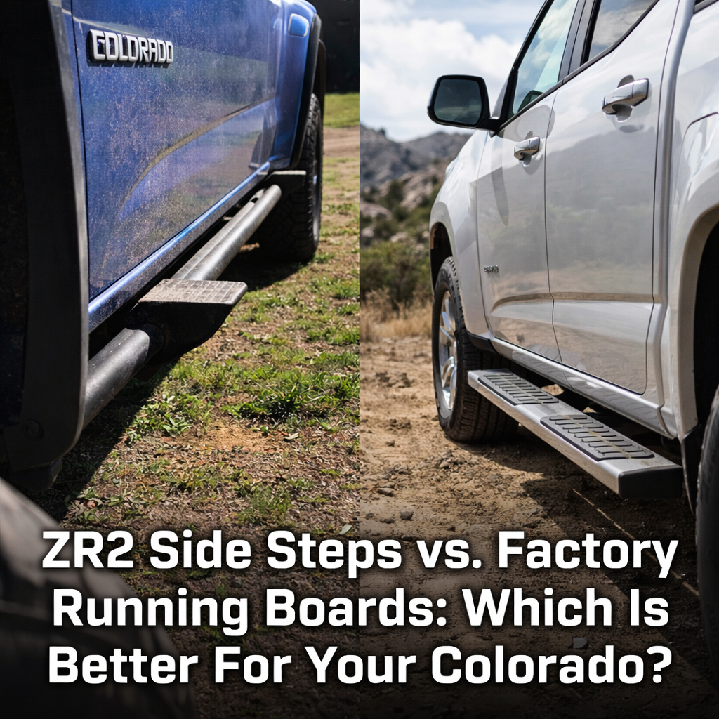 ZR2 Side Steps vs. Factory Running Boards: Which Is Better For Your Co ...